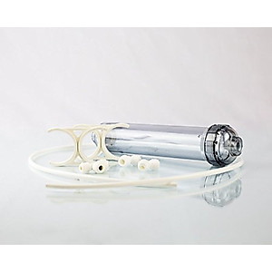 LiquaGen Empty Inline REFILLABLE Cartridge-2"X 10" | for DI/Carbon/Alkaline