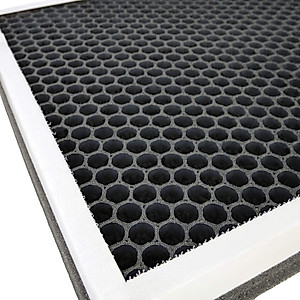 3-in-1 True HEPA Filter Set (1-Pack) Compatible with Oregon Scientific CF8410 Air Purifier (also fits Ivation IVAHAP300 & SereneLife PSLAPU35), Premium Replacement filter