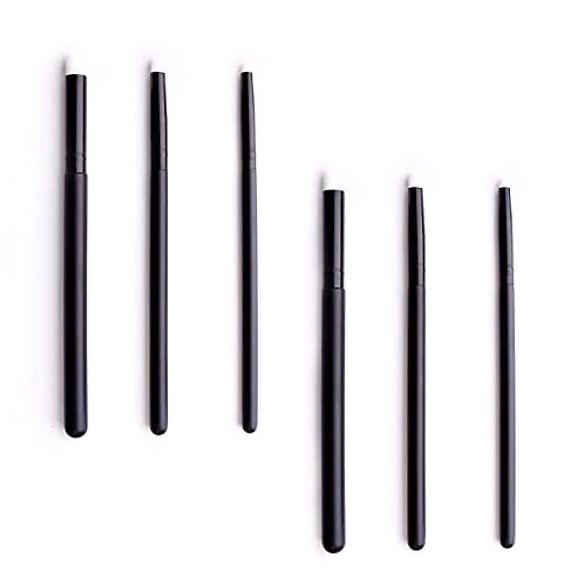 UNIMEIX Mini Blending Brushes for Card Making, Dry Brush Miniature Painting Background Blender Paint Brushes Small Detailed Paint Brushes (6 Pack)