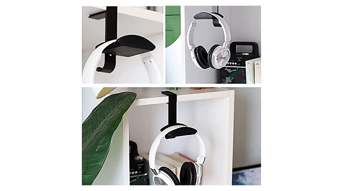 Headset Stand Headphone Hanger Headset Stand Creative Multifunctional ...