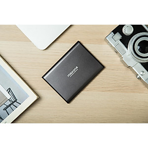 Maxone 320GB Ultra Slim Portable External Hard Drive HDD USB 3.0 Compatible with PC, Laptop - Charcoal Grey