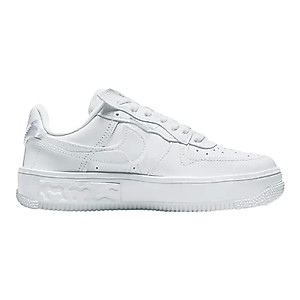 Nike Women's Air Force 1 Fontanka Shoes, White/White, 8.5