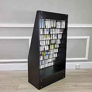 FixtureDisplays® Literature Rack Brochure Holder Leaflet Coupon Stand Greeting Card Rack 9 tier 45 facing Travel Information Kiosk Easy Assembly Video in Description 1453 Black-NF