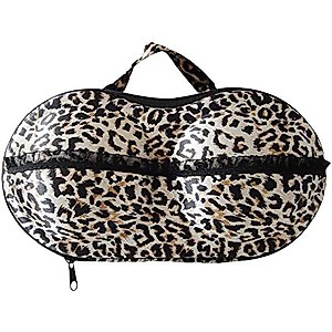 Travel Bra Underwear Organizer, Portable Bra Storage Case with Net, Traveling Lingerie Protective Organizer Bag for Luggage, Also for Women Bras Bikin