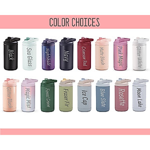 Personalized 12oz Kids Insulated Steel Tumbler - 41 Fonts