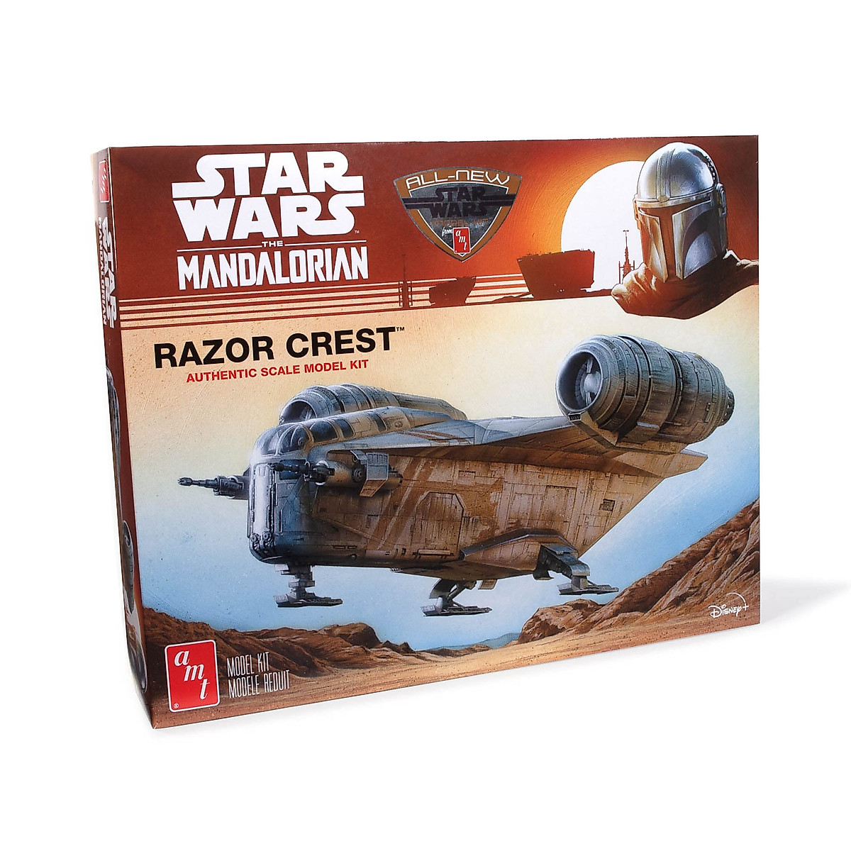 AMT Star Wars: Mandalorian Razor Crest 1:72 Scale Model Kit