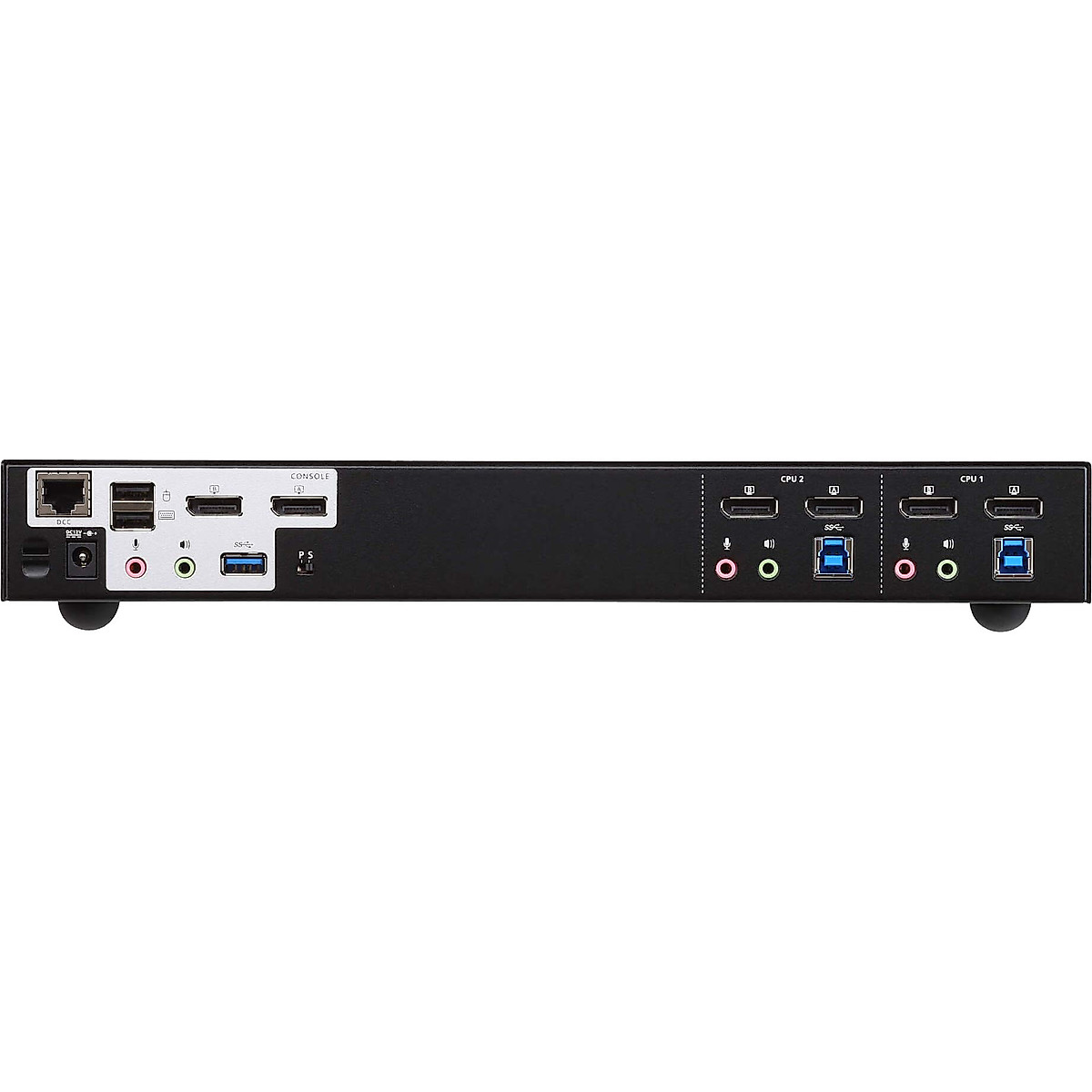 ATEN 2 Port 4K DisplayPort KVM Switch 2 Monitors 2 Computers Dual Monitor KVM Switch, Share USB Peripherals, Independent KVM, USB, and Audio Switching CS1942DP