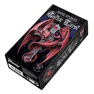 Heraclio Fournier Anne Stokes Gothic Tarot, Black