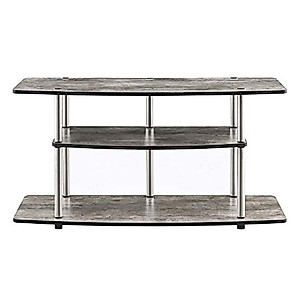 Convenience Concepts Designs2Go 3-Tier Wide TV Stand, Faux Birch