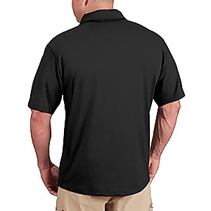 Propper Men's Edgetec Polo, Black, Medium