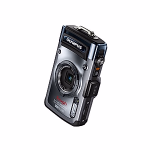 Olympus TG-1iHS 12 MP Waterproof Digital Camera with 4x Optical Zoom,Silver