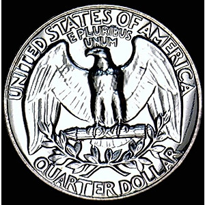 1957 P Washington Proof Quarter Brilliant Uncirculated 25c Quarter Proof