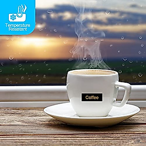 KCMYTONER Label Tape Refills Compatible for Brother P-Touch TZe 354 AZE Laminated Gold on Black Tape 0.94" 24mm for PTP700 P710BT P750W PTD600 PTD800W PT2430PC PTE550W PT9600 PTP900W, 10 Pack