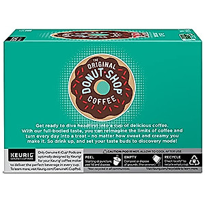 The Original Donut Shop Dark Roast Coffee, K-Cup, 12 ct