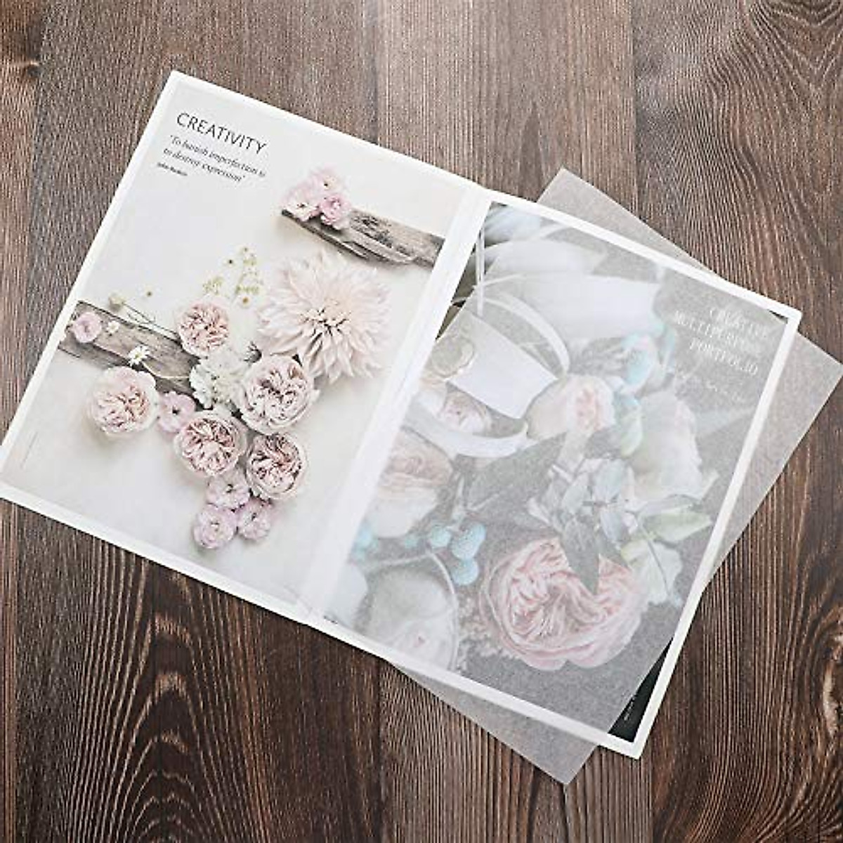 250 Sheets A4 Tracing Paper for Drawing Light Up Tracing Paper Pad Translucent Paper Sketching Tracing Paper for Kids Pencil Marker Ink DIY Crafts Painting Works