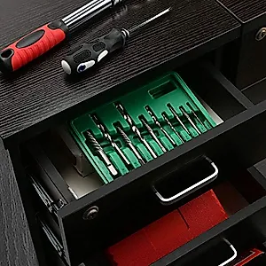 OCGIG 11 PCS Damaged Broken Screw Extractor Drill Bit Bolt Stud Remover Tool Kit Set