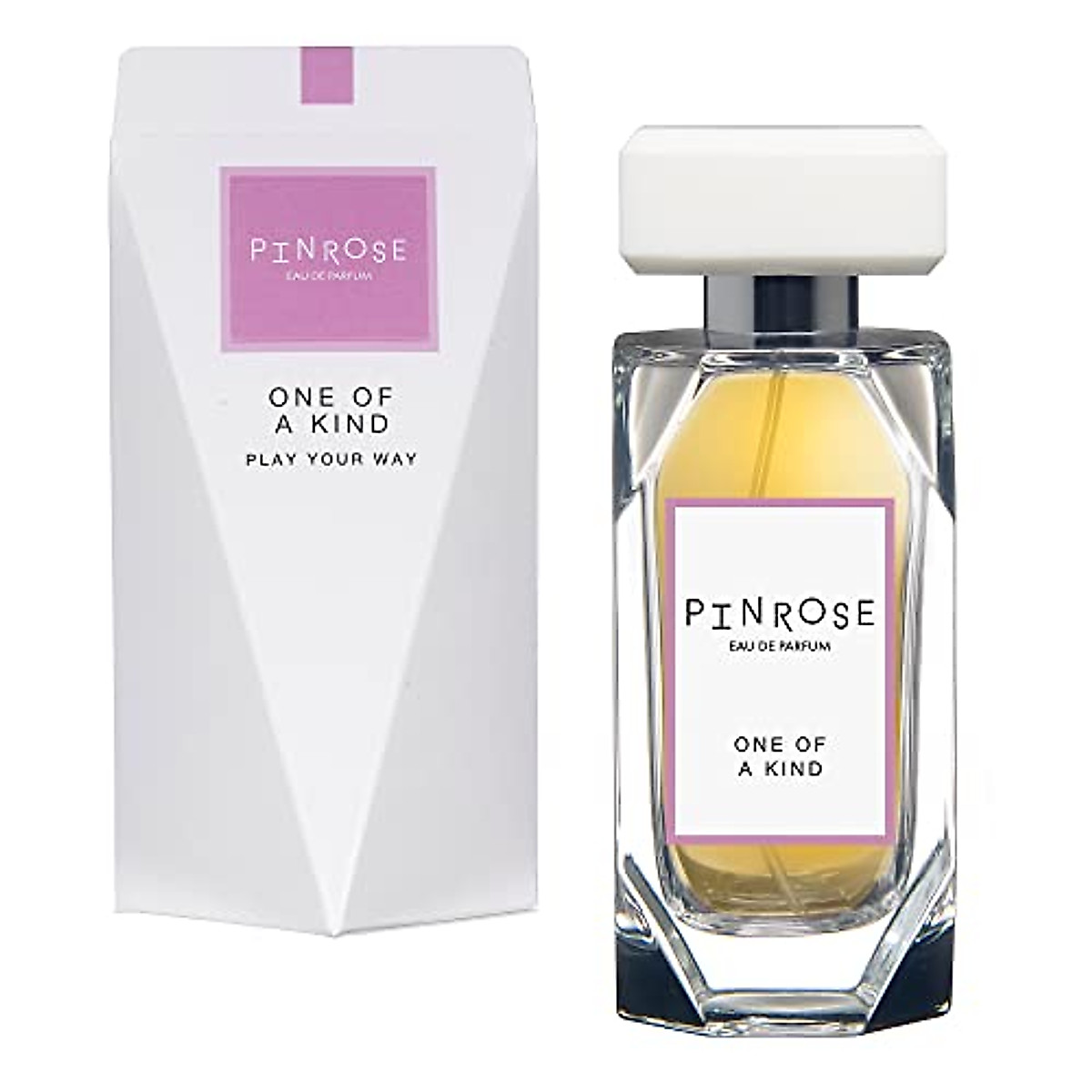 PINROSE Perfumes One of a Kind (formerly Pinrose, the scent) - Eau de Parfum Fragrance Spray for Women - Clean, Vegan, Cruelty-free, and Hypoallergenic Scent with Essential Oils - Notes of Bulgarian Rose, Turkish Clove, Patchouli, Vanilla, Musk and Amberg