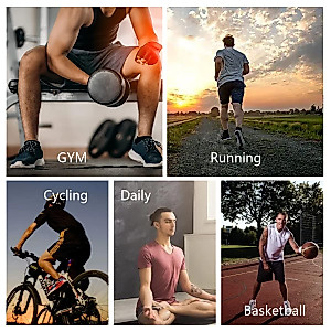 RIBIKA Mens Compression Shirts Tank Tops Sleeveless Body Shaper Slimming Vest Tummy Control Undershirts