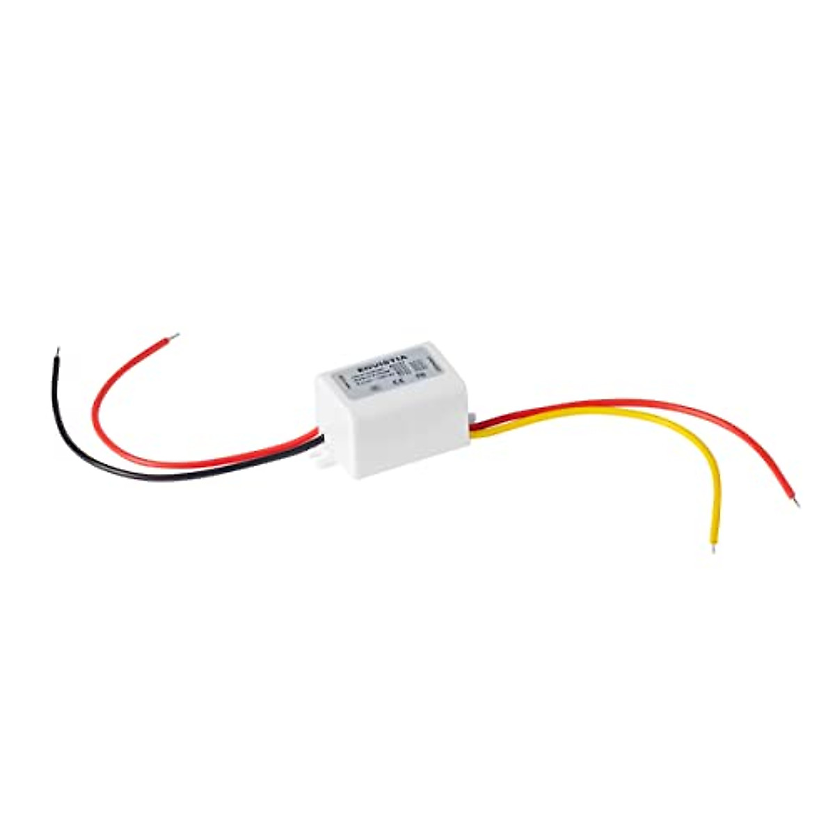 Envistia Miniature 12V to 5V Step Down DC to DC Voltage Converter 3A 15W Waterproof Power Supply Module