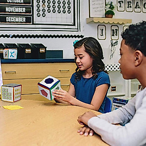 EAMAY Playing Game Dice Soft Foam Cubes, Set of 2 Learn Pocket Cubes, Ages 3 Years and Up.