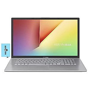 ASUS Vivobook 17 X712 Home & Business Laptop (Intel i5-1035G1 4-Core, 20GB RAM, 1TB PCIe SSD, Intel UHD, 17.3" 60Hz HD+ (1600x900), WiFi, Bluetooth, Webcam, HDMI, USB 3.2, Win 10 Pro) with Hub
