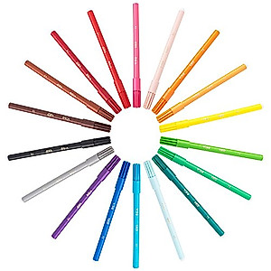 BIC Kids Visa Colouring Pens - Pack of 18 (15 Plus 3)