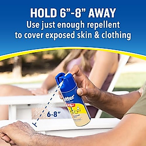 Cutter Insect Repellent Twin Pack, 2-6 Ounce Aerosol Cans, With 7 Percent DEET