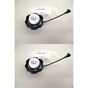 2 Pack Husqvarna 532424942 Oversized Fuel Cap Click Style Fits LCT Lauson 03011