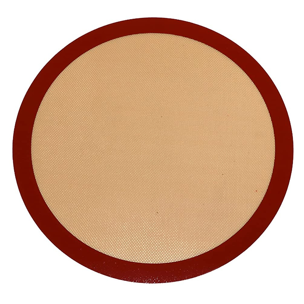 SOLUSTRE Silicone Baking Mats Reusable Non- Stick Pastry Mat Oven Liner Sheets Mats Silicone Pan Liners Round Cake Pan Mat for Making Cookies Macarons Bread Pastry Pizza Cookie Baking Pad 12inch