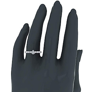 Diamond Engagement Rings for Women GIA Certified Pear Cut Solitaire Diamond Ring 18K White Gold 1.10 carat (D,VVS) (RS 75)