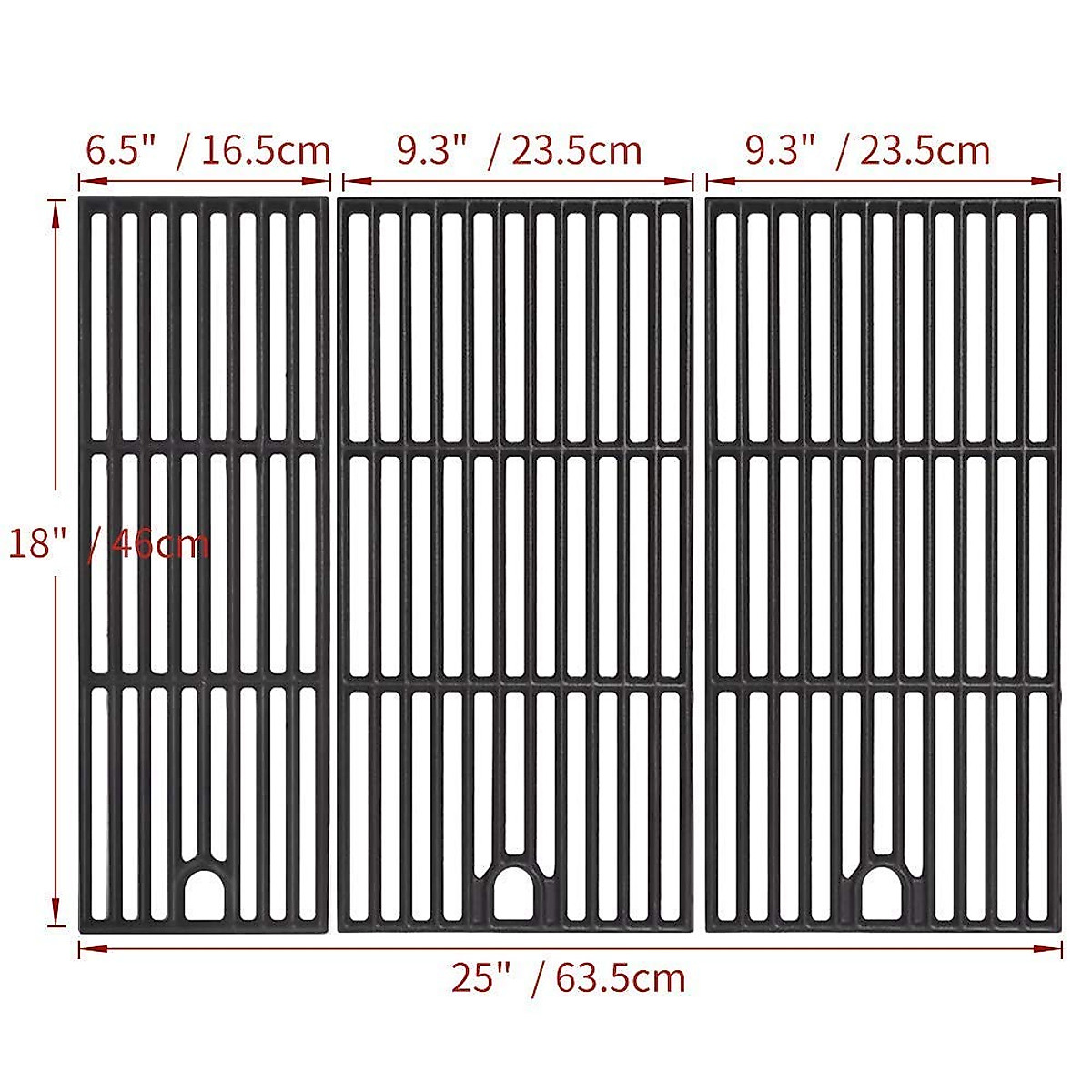 Grill Heat Plates & Burners Tube & Grill Grate & Adjustable Carryover Tube for Charbroil Performance 475 4/5/6 Burner Gas Grill, 463347017, 463361017,463376018P2,g4700004w1 Grill Replacement Parts