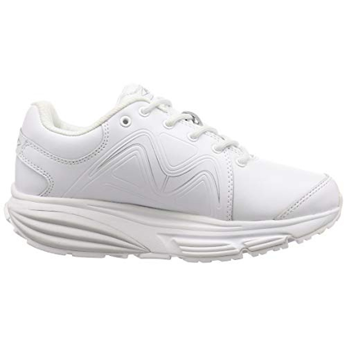 Women's Simba Trainer White/Silver Fitness Walking Sneakers 700861-409F Size 8