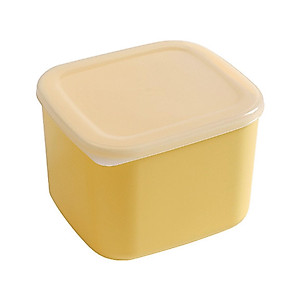 Sliced Cheese Holder, Butter Cheese Storage Box, Clear Cheese Container with Flip Lid for Food Storage (#2)