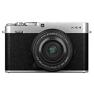 Fujifilm X-E4 XF27mmF2.8 Kit - Silver