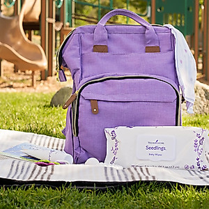 Young Living Seedlings Baby Wipes, 72ct | Gentle Care for Little Ones | Skin Moisturizer | Hydrating & Smooth | Sensitive Skin | Thick Wipes | Alcohol-Free | Ideal for Hands & Faces | Water-Infused