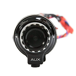 Hifonics TPS-BT1 Marine & Powersports Bluetooth Source Unit (Black) – Dash Mounted, Back Lighting, RCA Outputs, Fingertip Joystick (Power/Volume/Tracks/Play Controls)