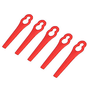 Fdit 40pcs Plastic Blade Set Replacement Blade for Cordless Grass Trimmer Strimmer