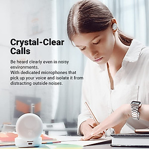 233621 Pearl Wireless Bluetooth 5.0 Sports Earbuds with Mic, 24H Playtime IPX4 Waterproof Earbuds ​Touch Control Headset with Wireless Charging Bass Stereo, Sweatproof for Running,Workout,Gym