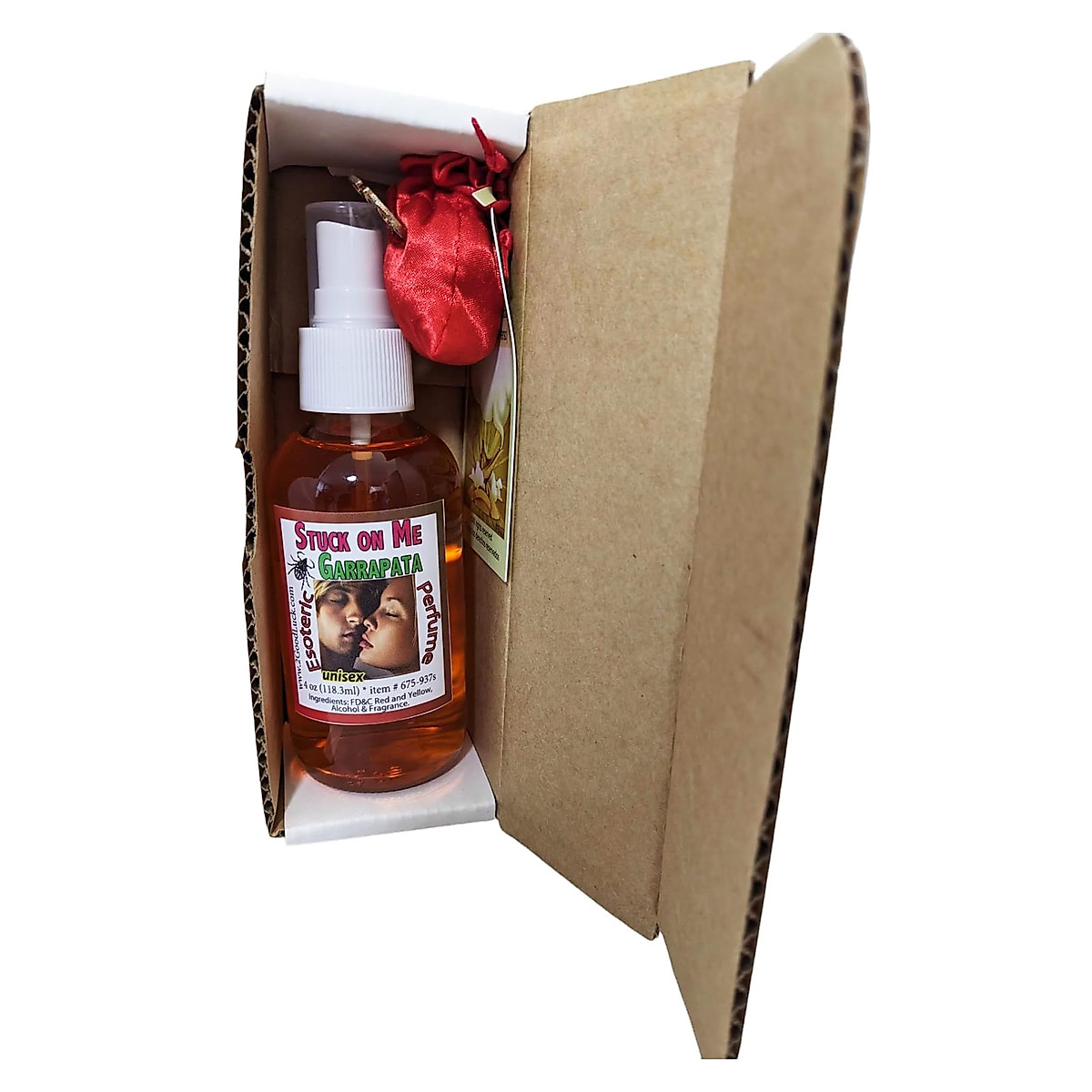 Esoteric Perfume with Pheromones "Stuck on Me" * Seduce & Attract Love. - Perfume Esotérico Con Feromonas "Garrapata" - Seducir & Atraer Amor -