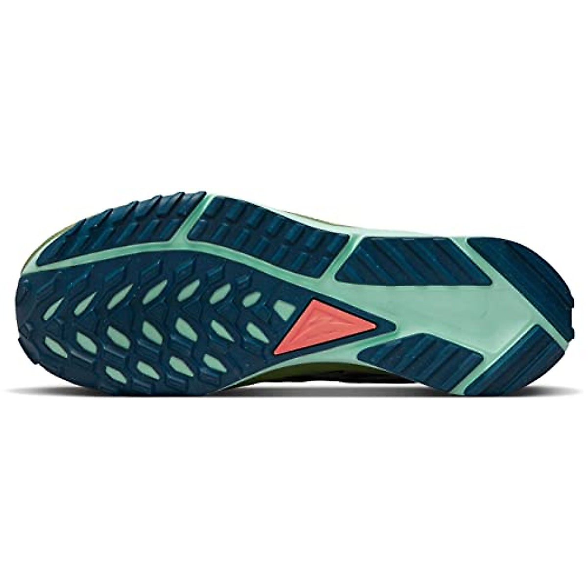 Nike Men's React Pegasus Trail 4, Black/Alligator-Canyon Rust, 15 M US