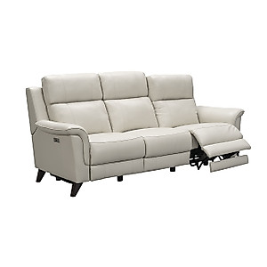 Barcalounger Kester Power Reclining Sofa w/Power Head Rests, Laurel Cream
