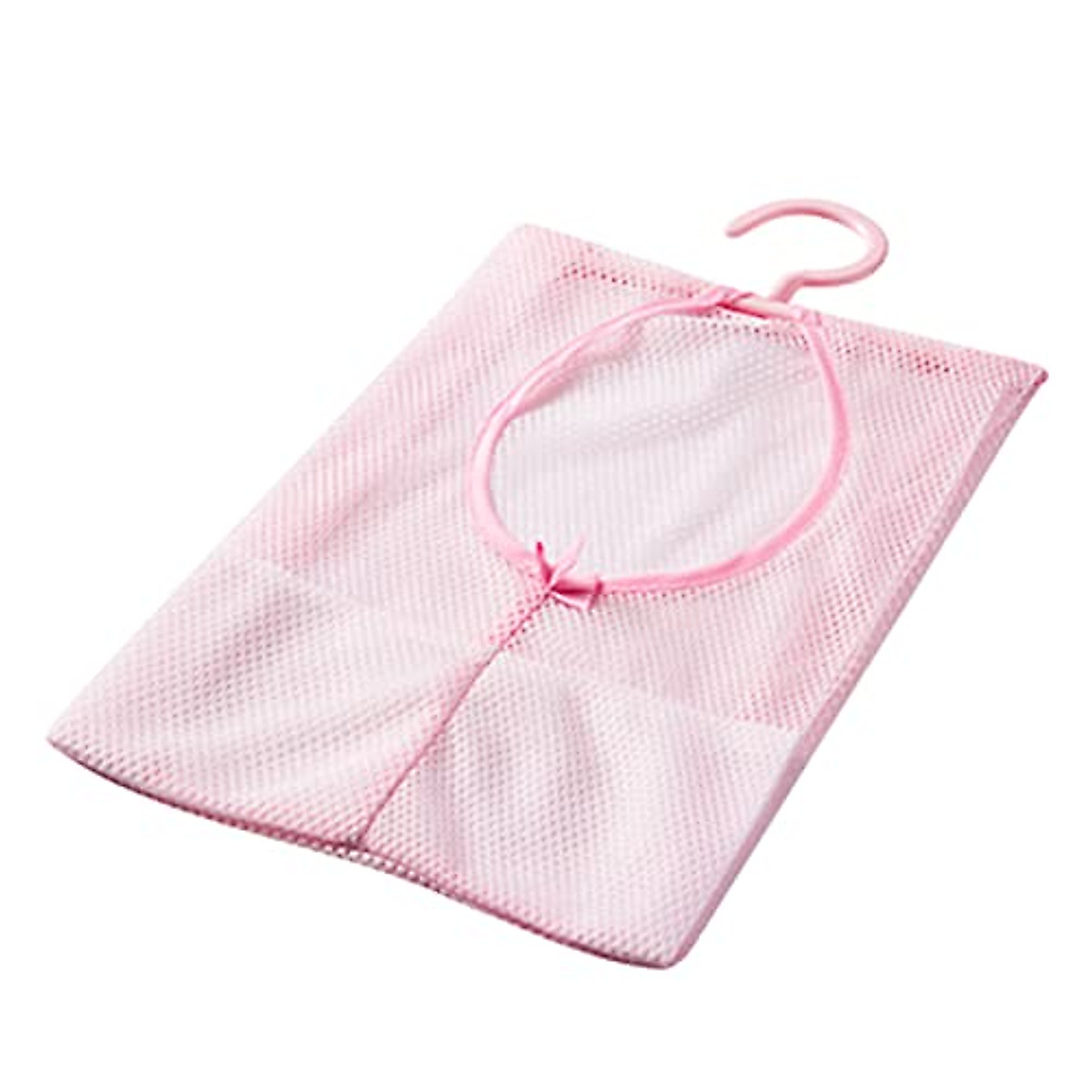 Wall Hanging Clothes Laundry Bag Mesh Organizer Sundries Toy Pouch