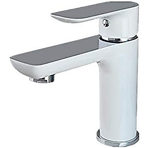 Kitchen Taps Kitchen Tap Kitchen Faucet New White Brass Bathroom Basin Faucet Hot And Cold Water Faucets Mixer Tap Sink Faucet Bath Sink Vanity Faucet