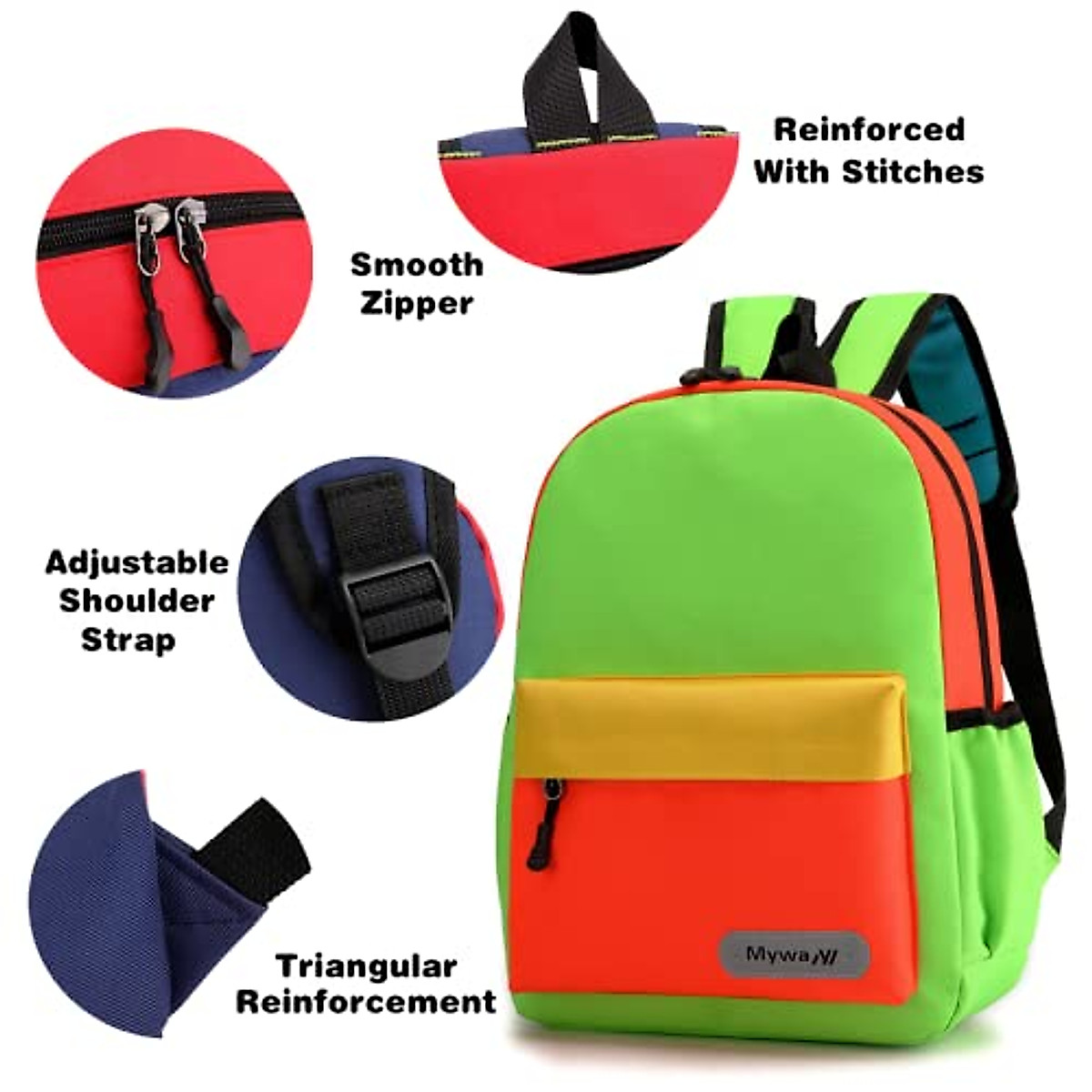 POWOFUN Kids Preschool Toddler Backpack Cute Cool Kindergarten Lightweight Daypack For Boys and Girls