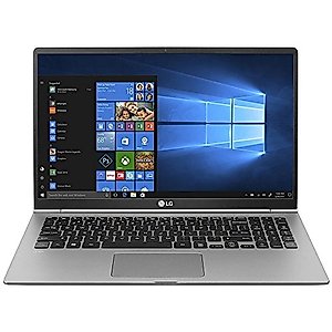 LG gram Thin and Light Laptop - 15.6" Full HD IPS Display, Intel Core i5 (8th Gen), 8GB RAM, 256GB SSD, Back-lit Keyboard - Dark Silver – 15Z980-U.AAS5U1