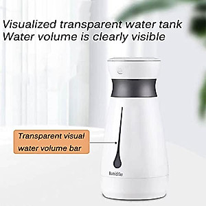 Humidifiers for Baby Bedroom with Two Spray Modes, Top Fill Cool Mist Humidifiers Suitable for Kids Nursery, Plants，Car,Easy Clean, Whisper Quiet, 7-Color Night Light