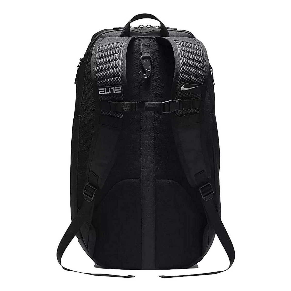 Nike Unisex Hoops Elite Pro Basketball Backpack (Black/Silver, One Size)