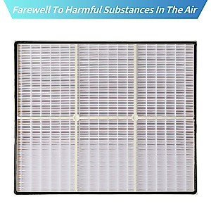 Gazeer Replacement 1 HEPA Filter + 4 Carbon Filters Compatible with Whirlpool Whispure 8171434K 1183054K 1183054 AP300 AP350 AP450 AP510