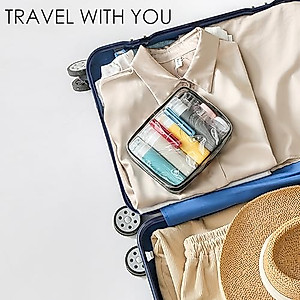 Daerli 12 Pack Travel Bottles for Toiletries, Tsa Approved 3oz Portable Travel Size Bottles, BPA Free Leak Proof Refillable Liquid Silicone Travel Accessories