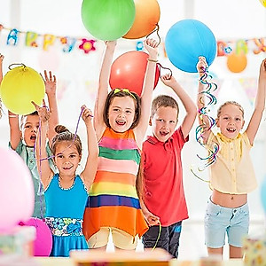 Neon Punch Balloons Punching Balloons, 30 Pcs, Heavy Duty Balloons Party Favors for Kids, Punching Balloons with Rubber Bands Handle, Kids Outdoor Toys, Birthday Decorations Party Favors